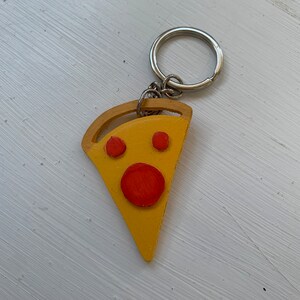 Pizza Slice Custom Keyring, 3d Print Stl File, 3d Printing, Keychain ...