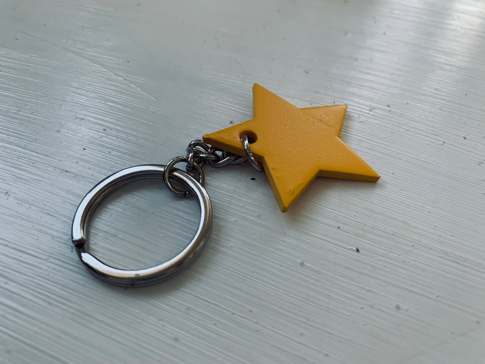 Star Custom Keyring, 3d Print Stl File, 3d Printing, Keychain, Birthday ...