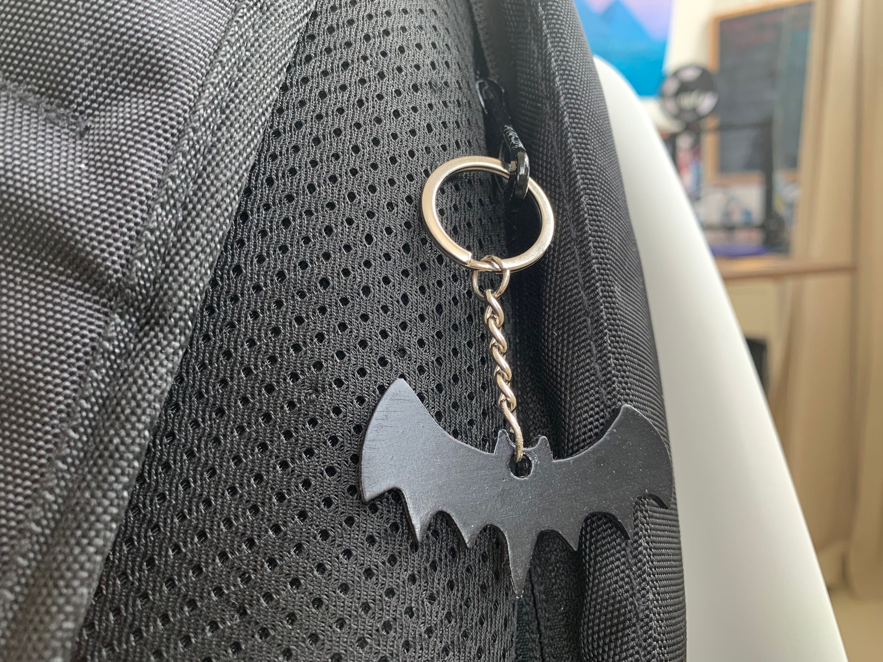 Bat Custom Keyring, 3d Print Stl File, 3d Printing, Keychain, Birthday ...