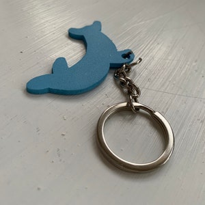 Dolphin Custom Keyring, 3d Print Stl File, 3d Printing, Keychain ...