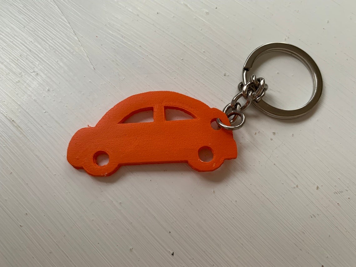 Car Custom Keyring, 3d Print Stl File, 3d Printing, Keychain, Birthday ...