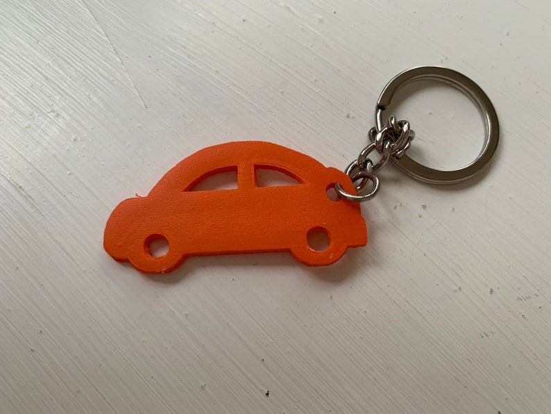 Car Custom Keyring, 3d Print Stl File, 3d Printing, Keychain, Birthday ...