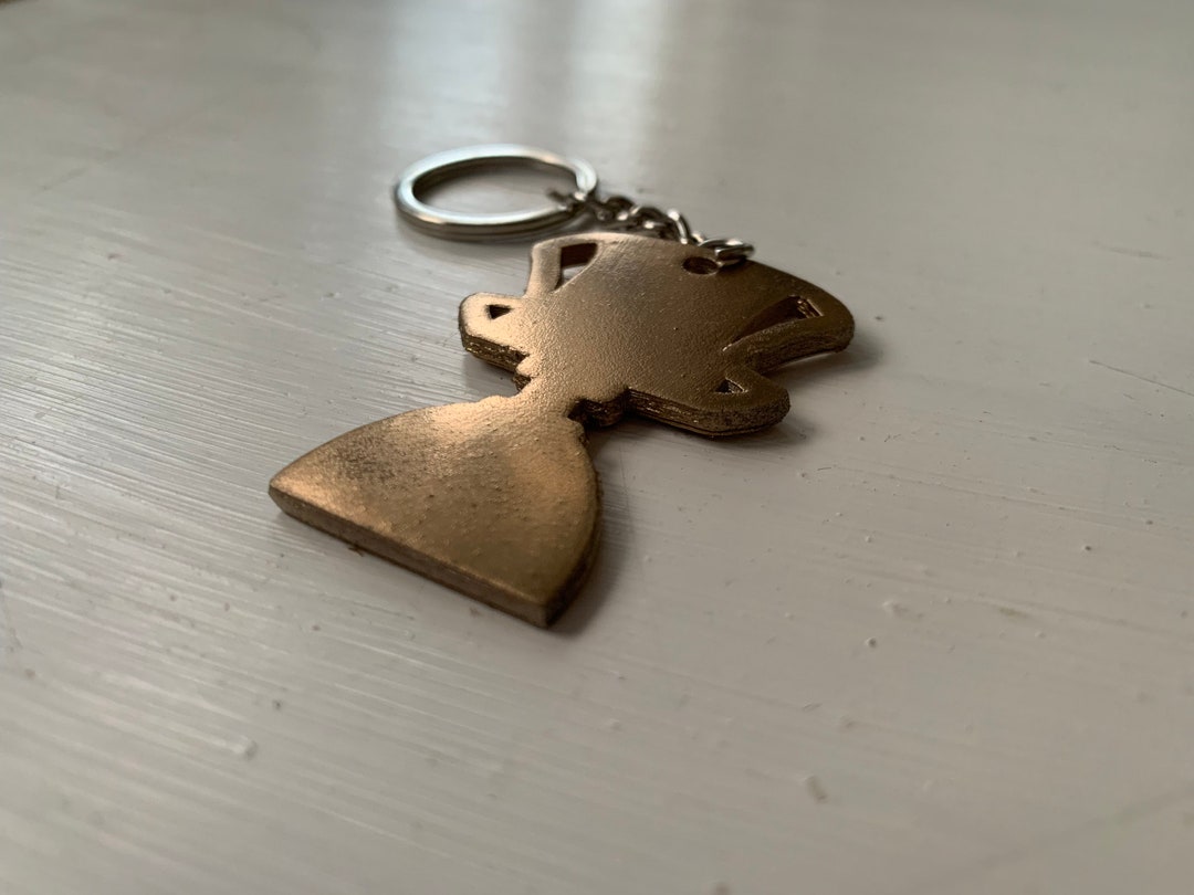 Trophy Custom Keyring, 3d Print Stl File, 3d Printing, Keychain ...