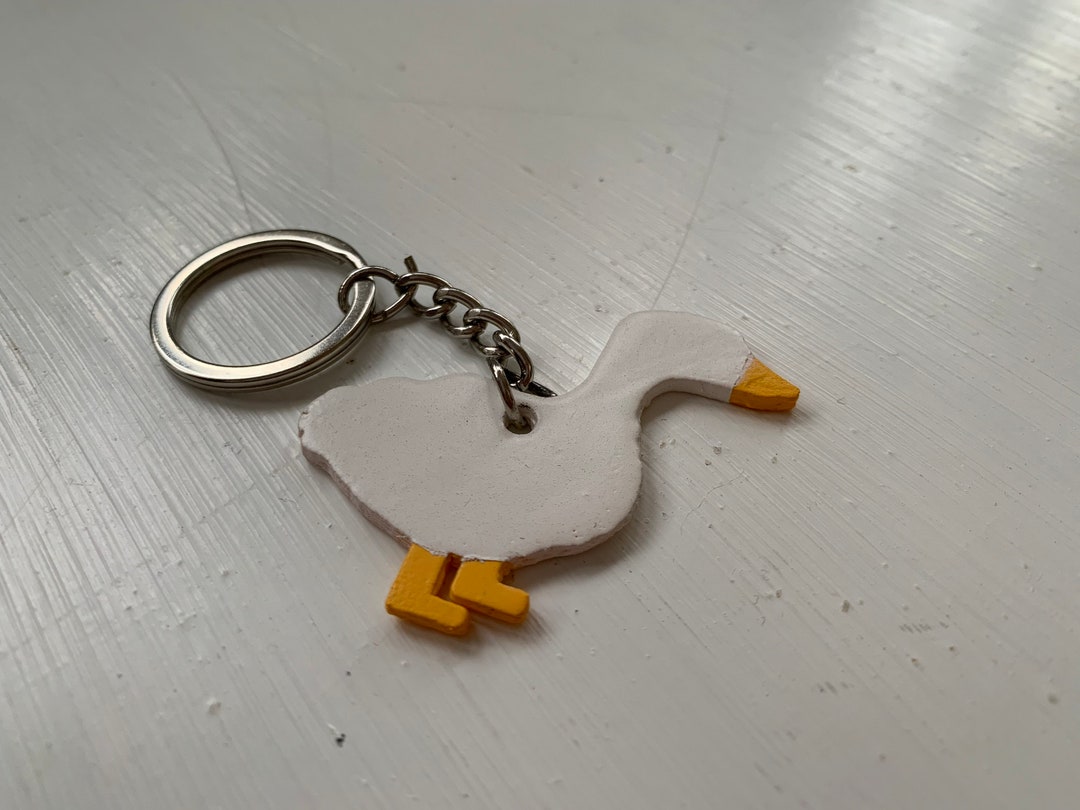 Goose Custom Keyring, 3d Print Stl File, 3d Printing, Keychain ...