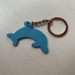 Dolphin Custom Keyring, 3d Print Stl File, 3d Printing, Keychain ...