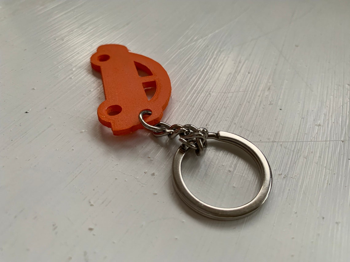 Car Custom Keyring, 3d Print Stl File, 3d Printing, Keychain, Birthday ...
