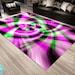 Vortex Rug , 3D Vortex Illusion, Non Slip Rug, Rectangular Version, Vortex Illusion Rug Carpet ...