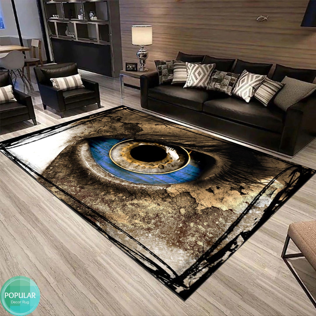Eye Rug, Woman Eye, Optic Mat, Optical Carpet, Ocular Runner ...