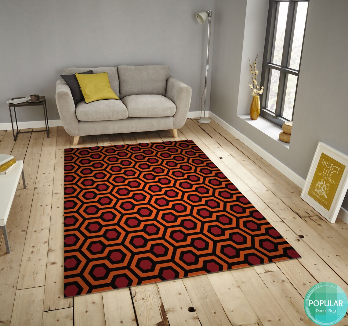 Shining Overlook Hotel Carpet Area Rugs the Shining Carpet - Etsy