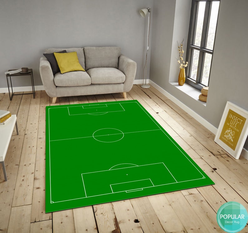 Green Sport Mat, USA Rug, American Football Field Rug, Ground Carpet ...