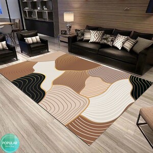 Modern, Abstract, Art, Prints, Style Abstract Rug, Door Mat, Wall Rug ...