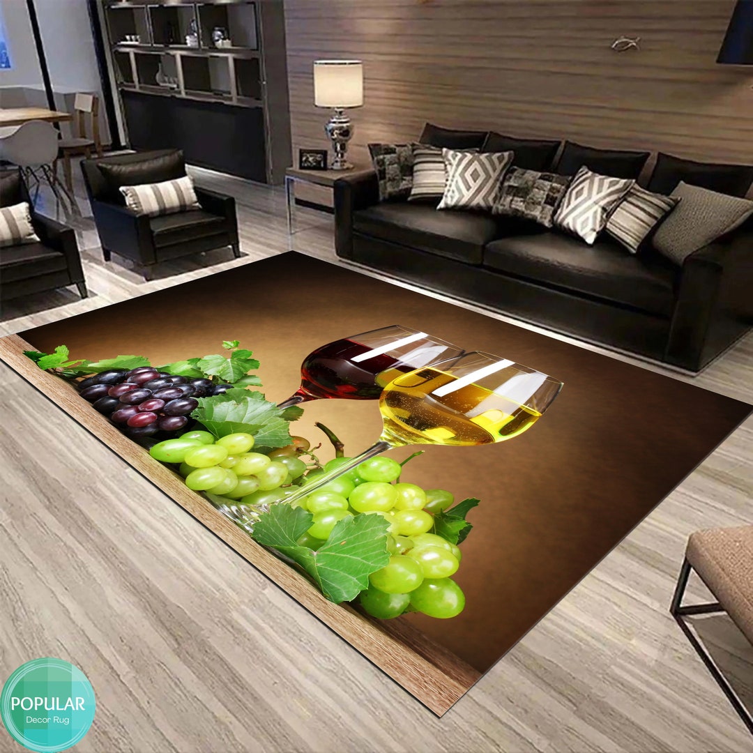 Whiskey Glass, Alcohol Rug, Spirits Mat, Drink Art Carpet, Wine Runner ...