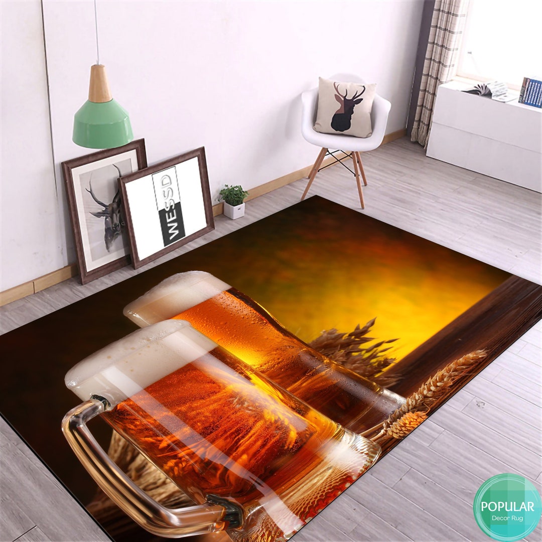 Cheers, Whiskey Glass, Champagne Rug, Alcohol Mat, Spirits Carpet ...