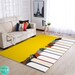 Yellow Book Rug, Library Carpet, Bookcase Mat, Athenaeum Mat, Bookshelf ...