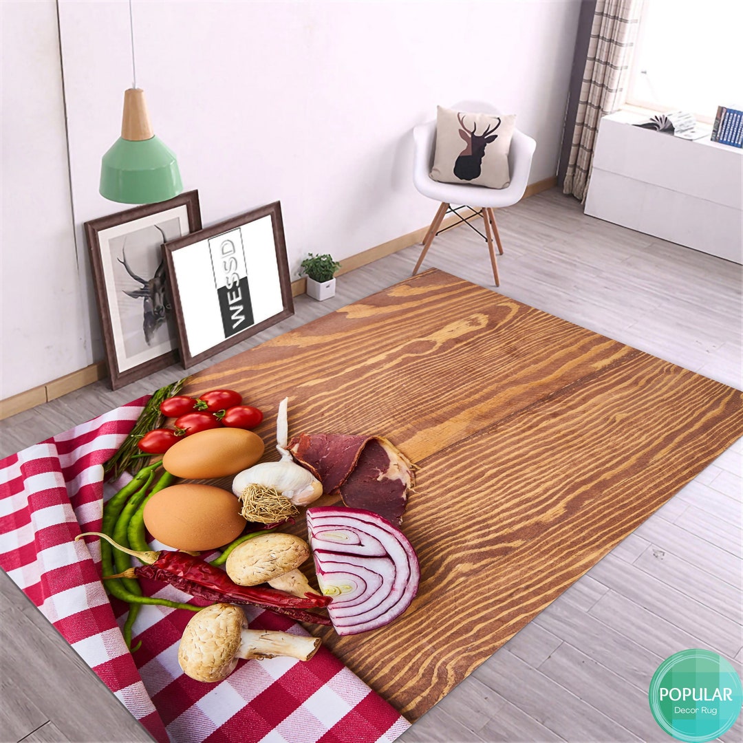 Spices Design Kitchen Rug SC 363 Spices Kitchen Rug - Etsy