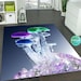 Black Hole Mat, Black and White Rug, Vortex Rug, Optical Illusion Mat ...