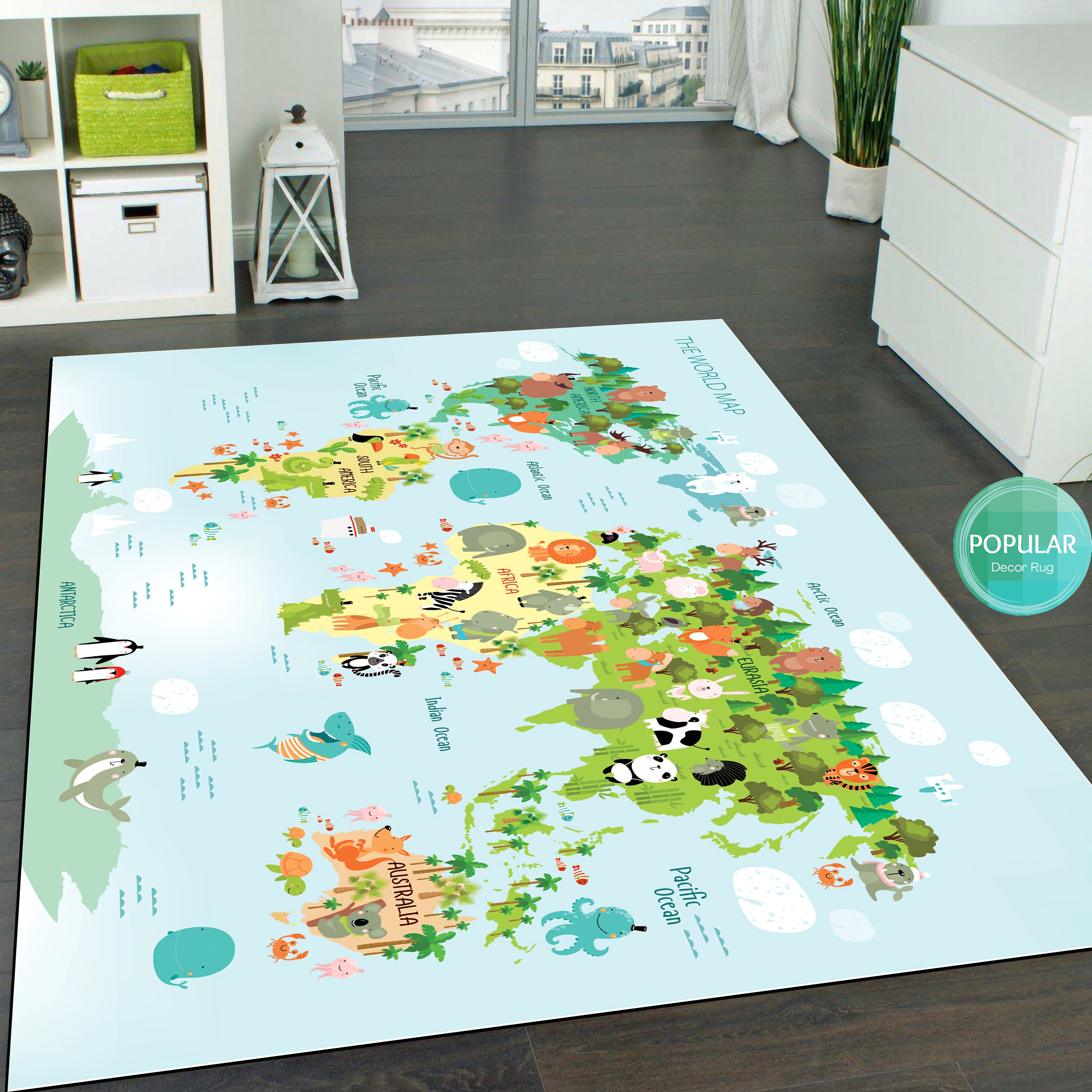 100 Acre Wood Map Rug the World Map Rug Kids and Baby Play - Etsy Canada