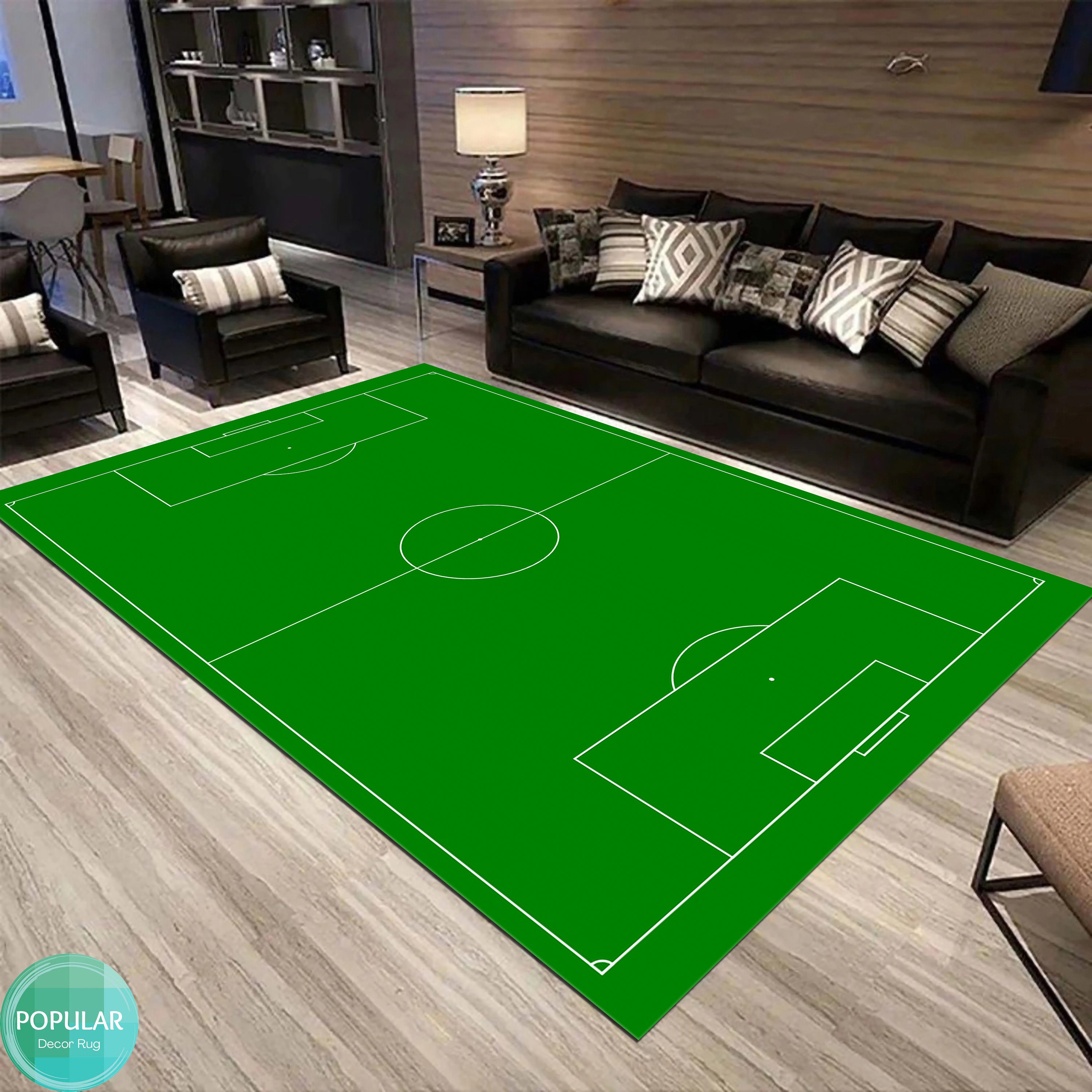 Green Sport Mat, USA Rug, American Football Field Rug, Ground Carpet ...