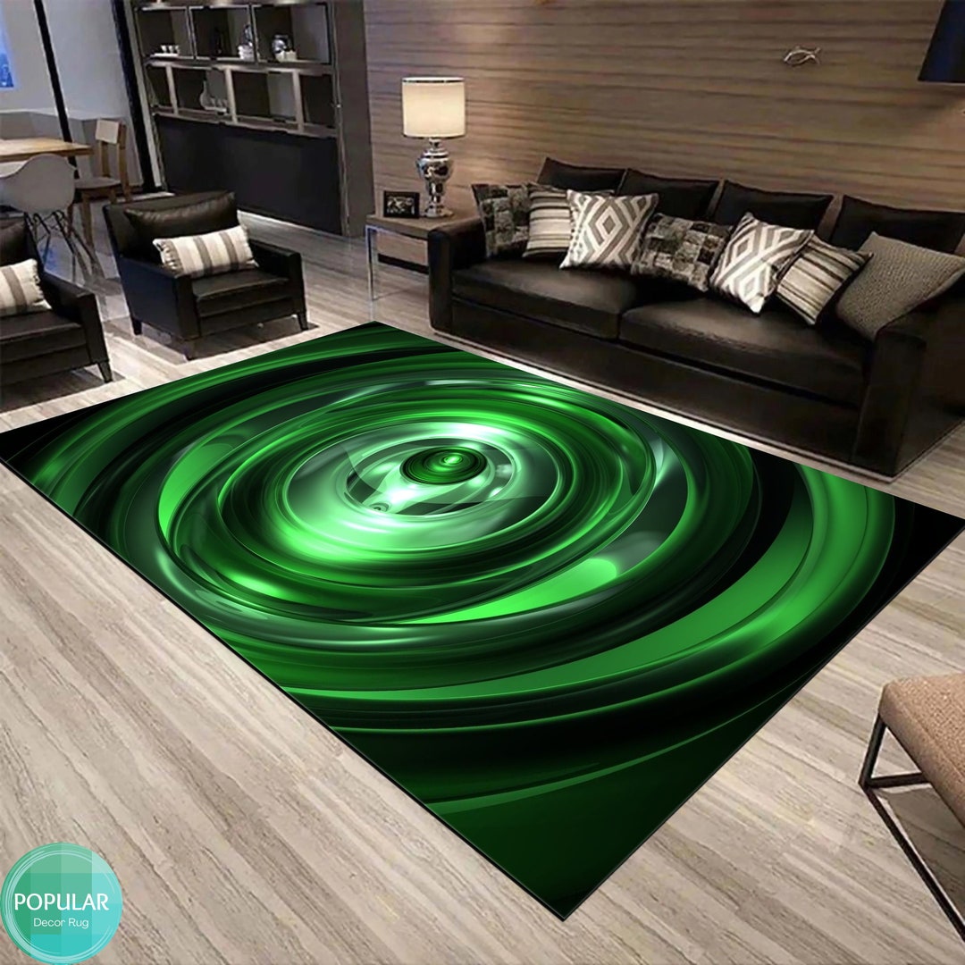 Green Mat, Blackhole, Whirlpool Rug, Vortex Carpet, Illusion Mat ...