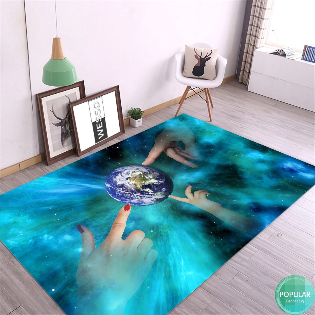 Map Rug, Family Art, Chart Carpet, Plan Mat, World Map Runner, Kids ...