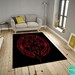 Pentagram Rug Supernatural Devil's Trap Rug Pentacle - Etsy