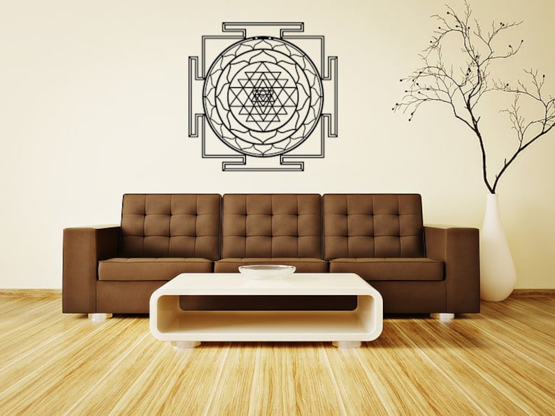Sri Yantra ,golden Ratio, Metatrons , Flower of Life Sacred Metal Wall ...