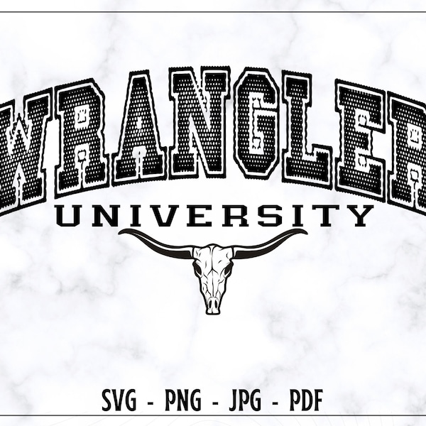 Wrangler Svg - Etsy