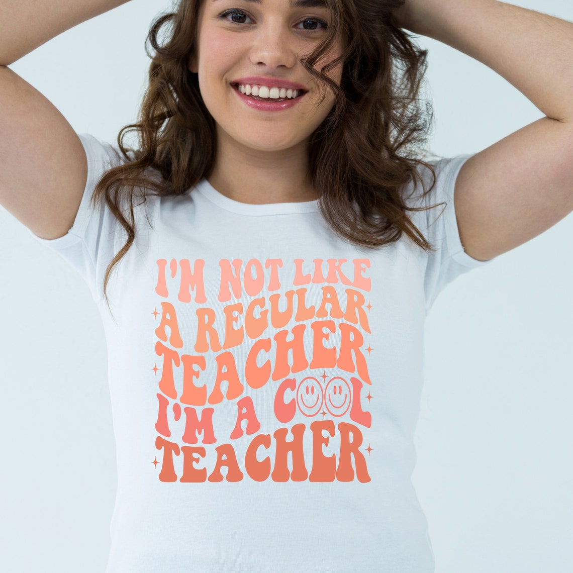 I'm Not Like A Regular Teacher I'm A Cool Teacher SVG-PNG, Teacher Svg ...