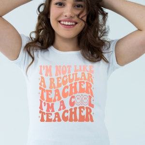 I'm Not Like A Regular Teacher I'm A Cool Teacher SVG-PNG, Teacher Svg ...