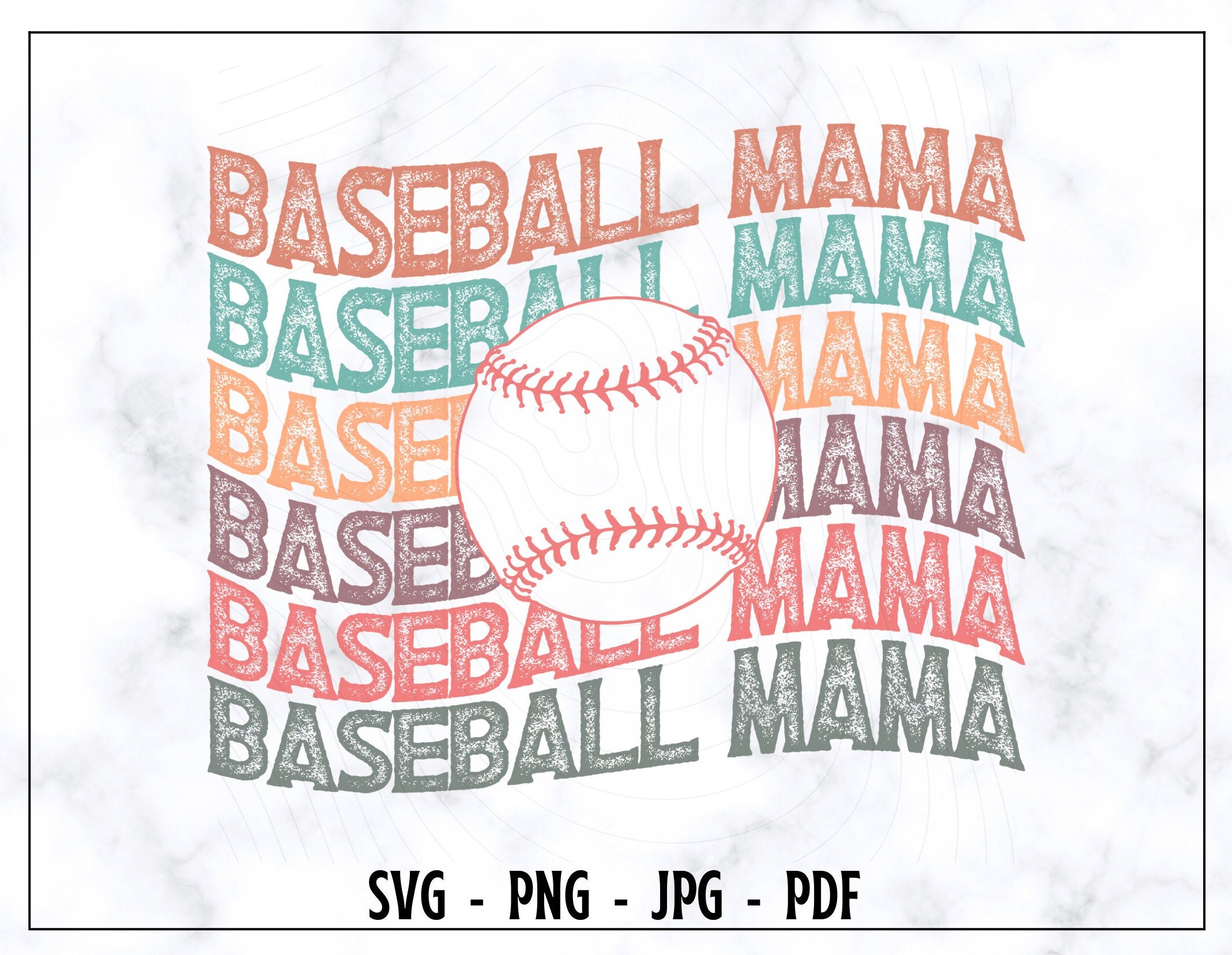 Baseball Mama SVG Baseball Mama PNG Baseball Mama Shirt Svg - Etsy
