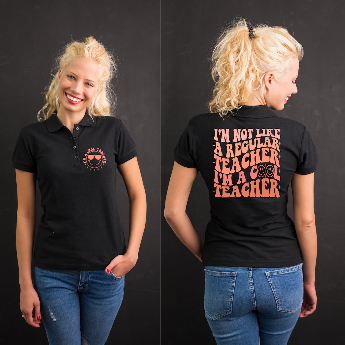 I'm Not Like A Regular Teacher I'm A Cool Teacher SVG-PNG, Teacher Svg ...