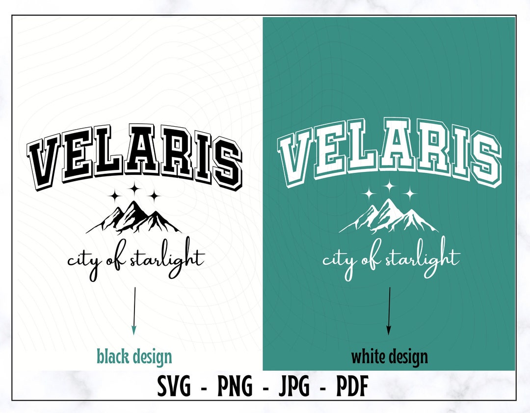 Velaris SVG, Velaris Acotar SVG, Velaris PNG, Velaris Shirt Svg ...