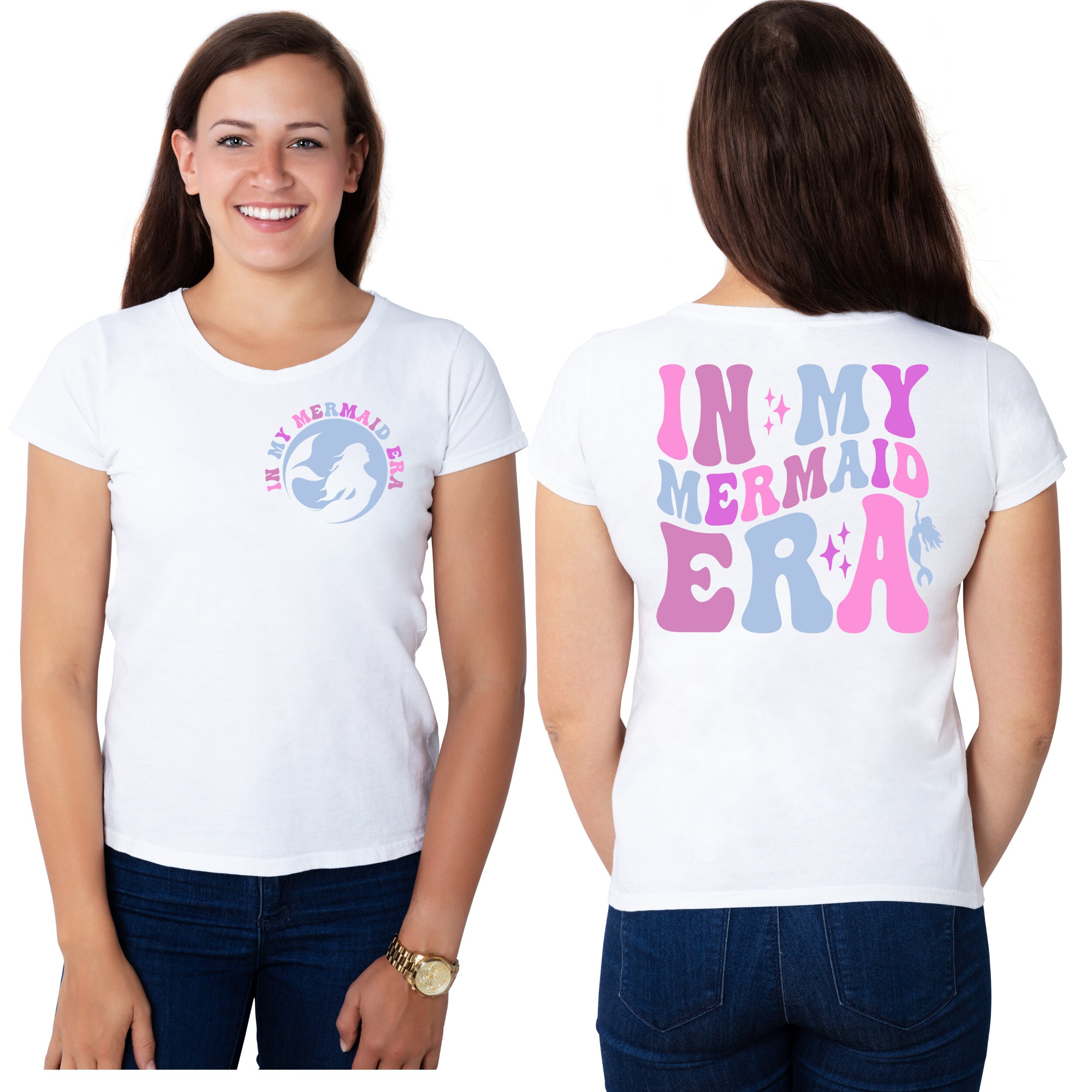 In My Mermaid Era SVG-PNG, Mermaid Svg, Mermaid Birthday Girl Svg ...