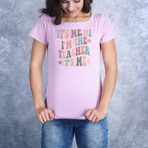 It's Me,hi I'm the Teacher It's Me SVG-PNG, Teacher Svg, Teacher Shirt ...