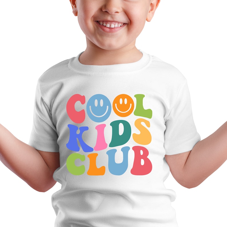 Cool Kids Club SVG Cool Kids Club PNG Coll Kids Club Shirt - Etsy Canada