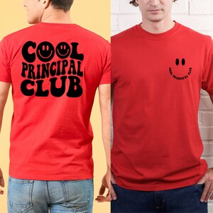 Cool Principal Club SVG-PNG, Principal SVG, Principal Shirt Svg, Back ...