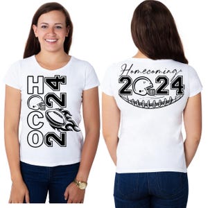 Hoco 2024 SVG-PNG, Homecoming 2024 Svg, Homecoming Football Svg ...