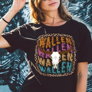 Wallen SVG PNG, Wallen Bull Skull Svg, Wallen Shirt Svg, Wallen Leopard ...