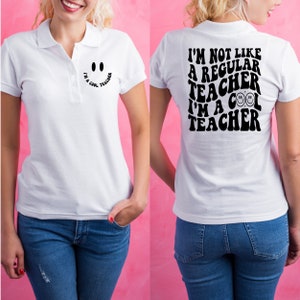 I'm Not Like A Regular Teacher I'm A Cool Teacher SVG-PNG, Teacher Svg ...