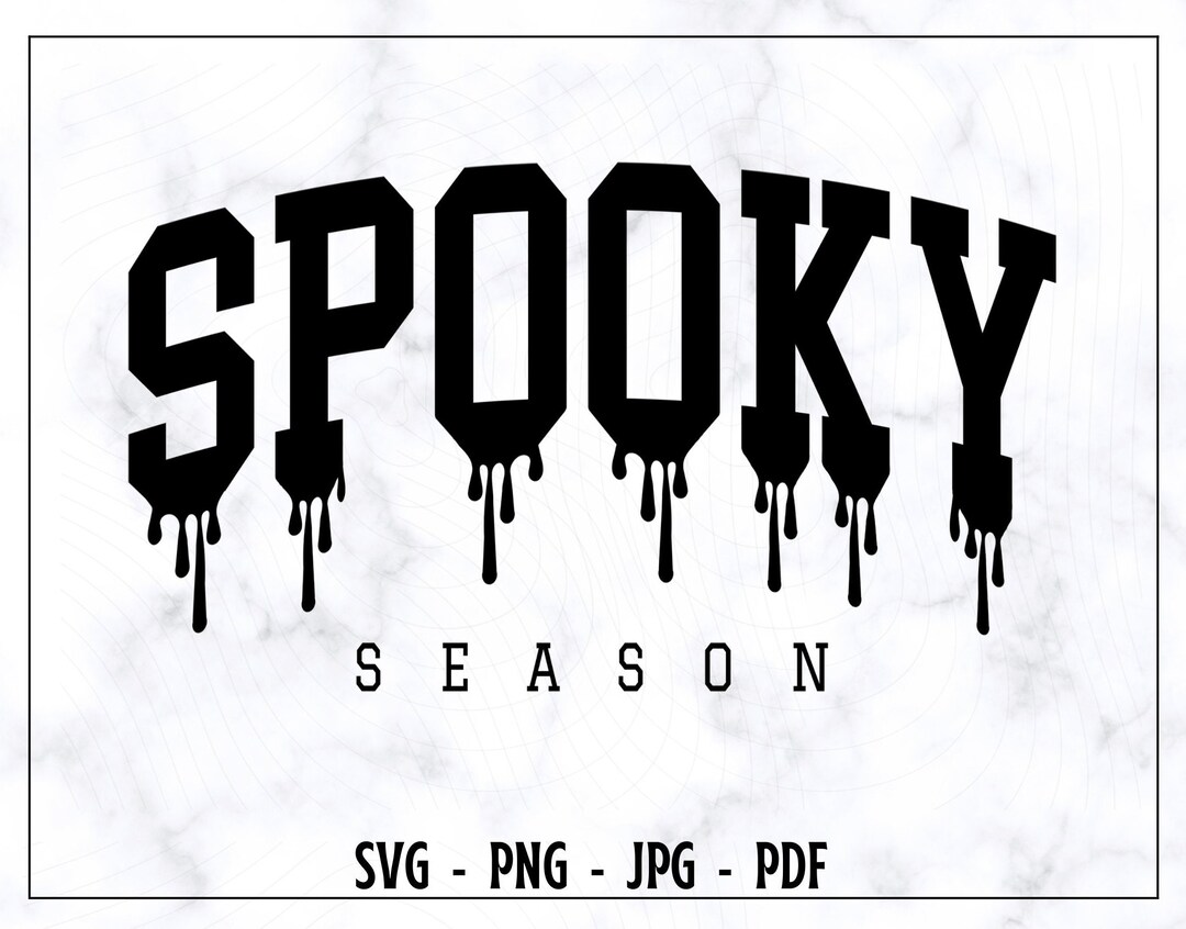 Spooky Season SVG-PNG, Spooky Season Shirt SVG, Halloween Svg ...