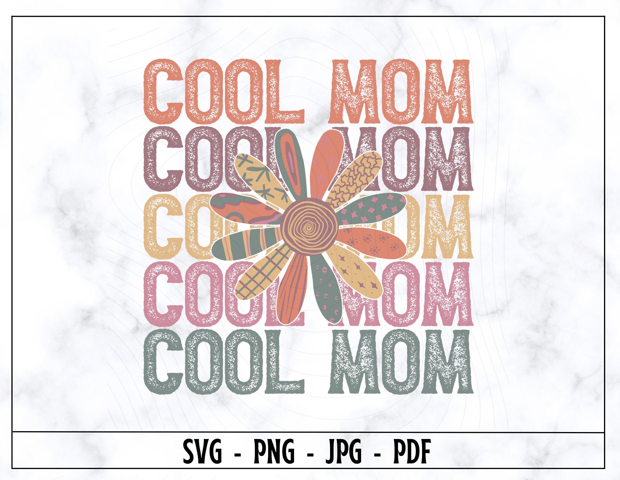 Cool Mom SVG Cool Mom PNG Cool Mom Shirt Svg Mom Svg Mom - Etsy