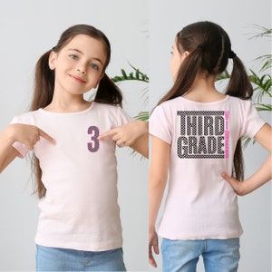 Third Grade SVG-PNG, Third Grade Shirt Svg, 3rd Grade Svg, Third Grade ...