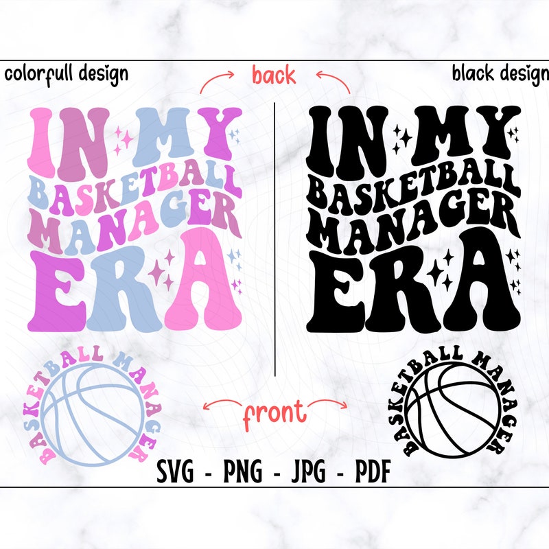 Basketball Managers Svg - Etsy