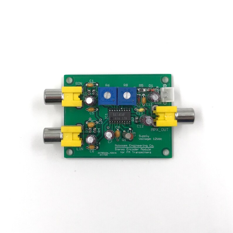 Stereo Encoder Circuit Module for Mono Pll FM Transmitter Stereo ...