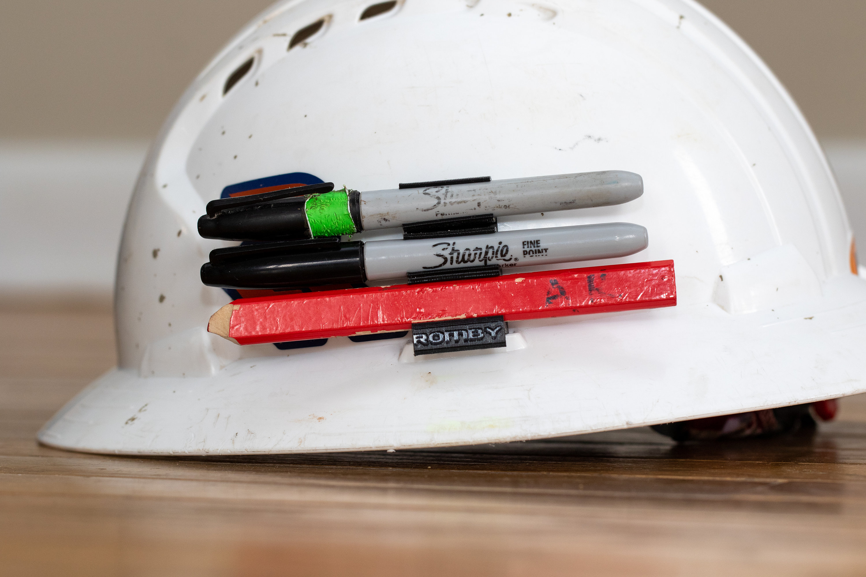 Hard Hat Accessories Pencil Holder