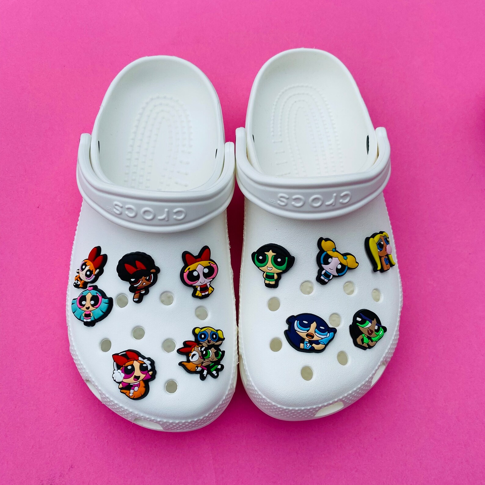 Croc Charm, Powerpuff Girl Croc Charms, Powerpuff Girl Shoe Charms ...