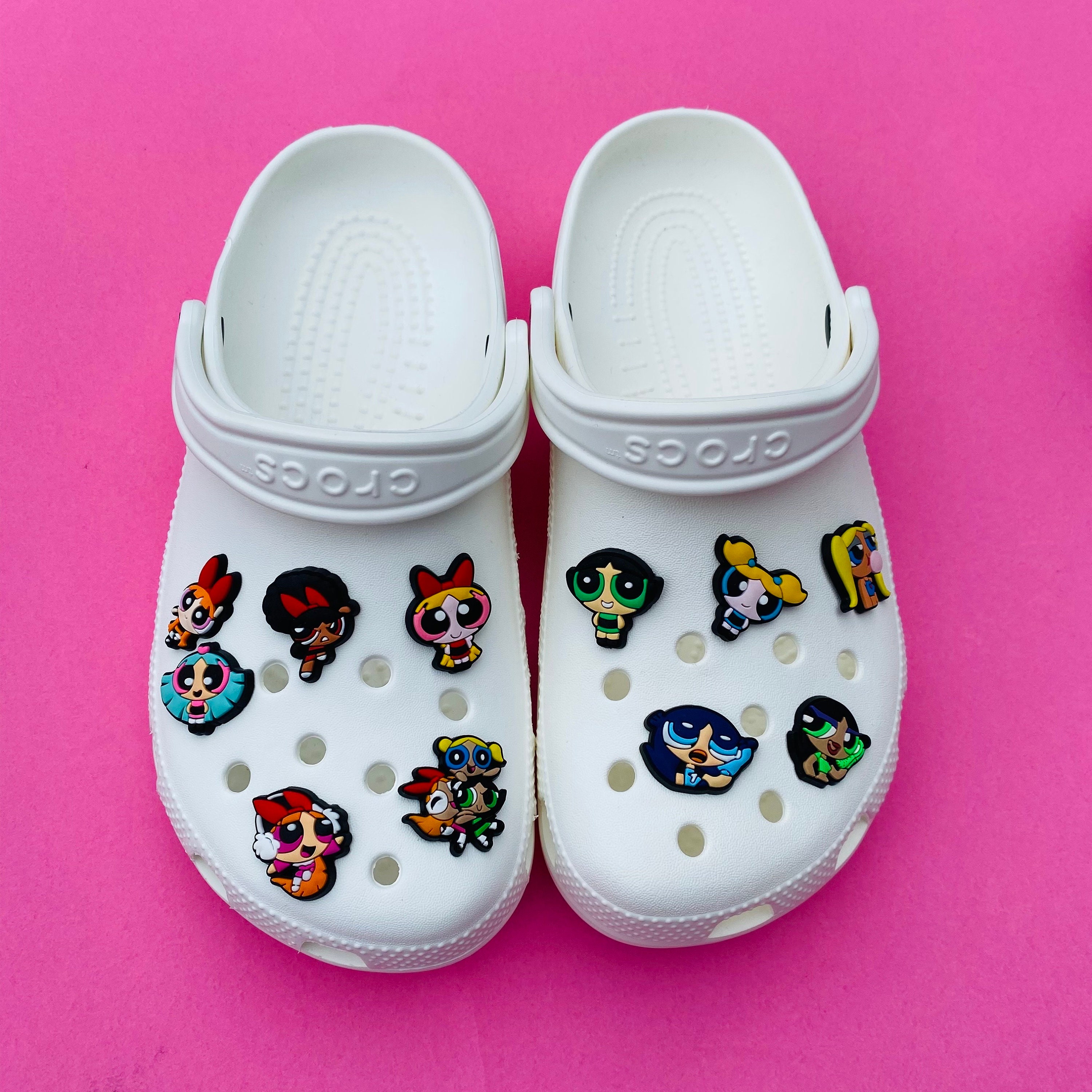 Croc Charm, Powerpuff Girl Croc Charms, Powerpuff Girl Shoe Charms ...