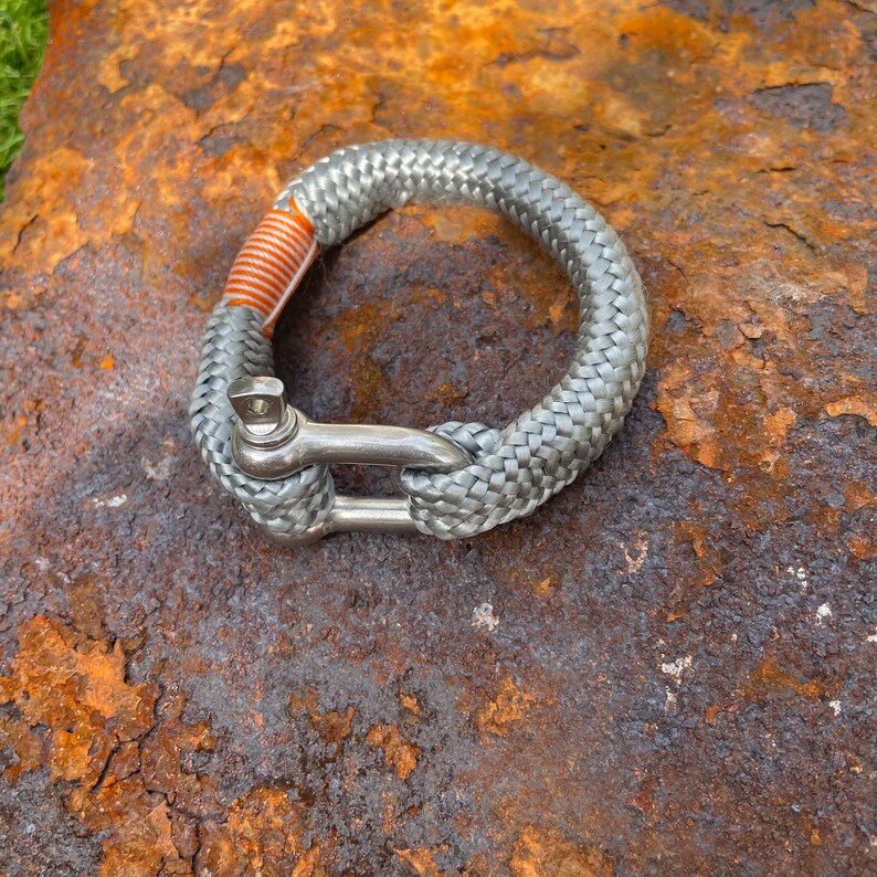 Rope Bracelet With Shackle - Etsy