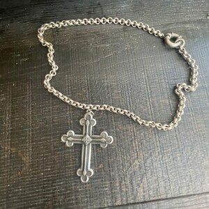 Silver Cross - Etsy