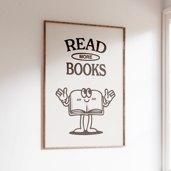 Reading Poster - Etsy